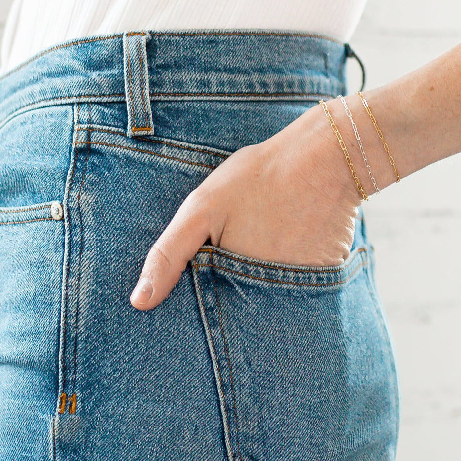 For Good Bracelet - Custom-fit 14k Gold-Filled Permanent Bracelet | Go ...