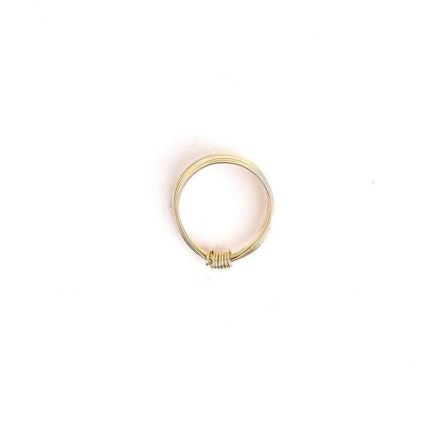 Gold Go Ring - Handmade 14-karat Gold-Filled Wire Ring | Go Rings