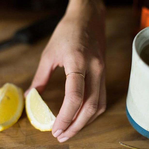 Stackable Go Ring - Handmade 14-karat Gold-Filled Stackable Ring | Go Rings